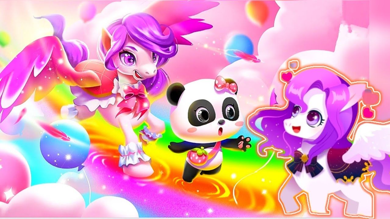 BabyBus: Город маленькой панды — Клуб пони! 🦄🐼 Развивающий мультфильм для детей