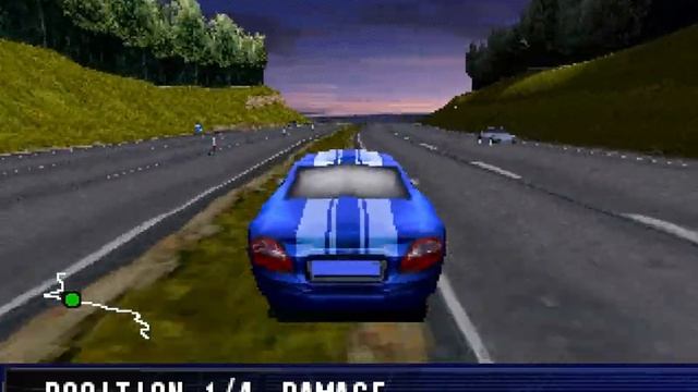 London Racer PS1 Трасса 7 M25 South