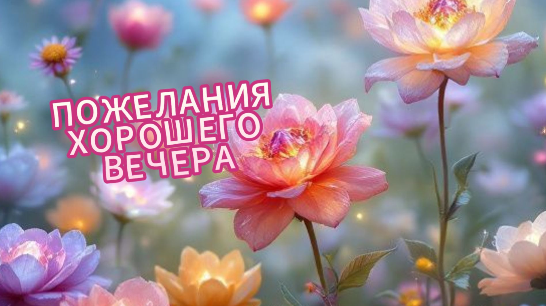 ПОЖЕЛАНИЯ ХОРОШЕГО ВЕЧЕРА! Вечерние пожелания и уют! 🌙✨