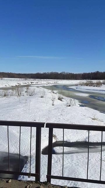Солнечный мартовский день на Бабке