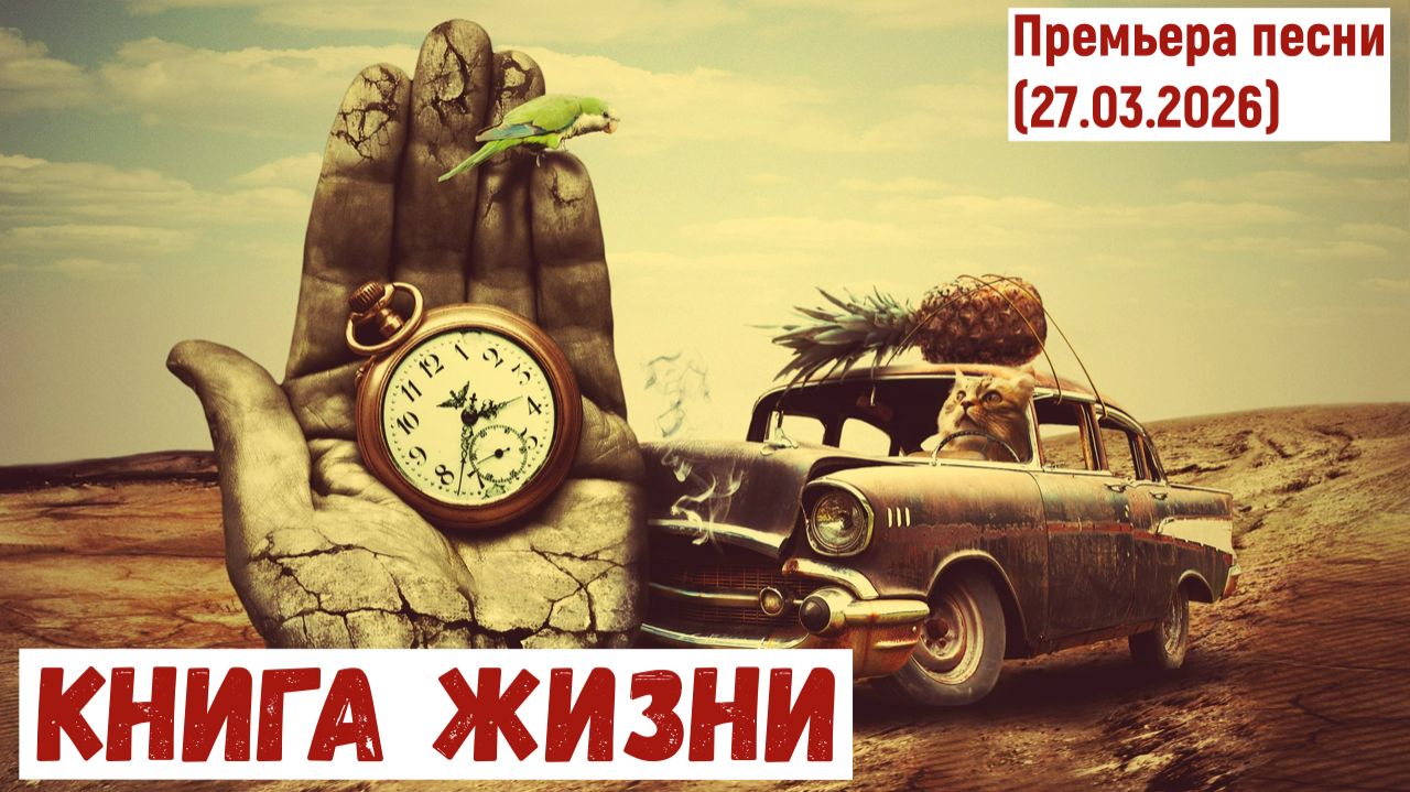 Премьера песни. КНИГА ЖИЗНИ (27.03.2026)