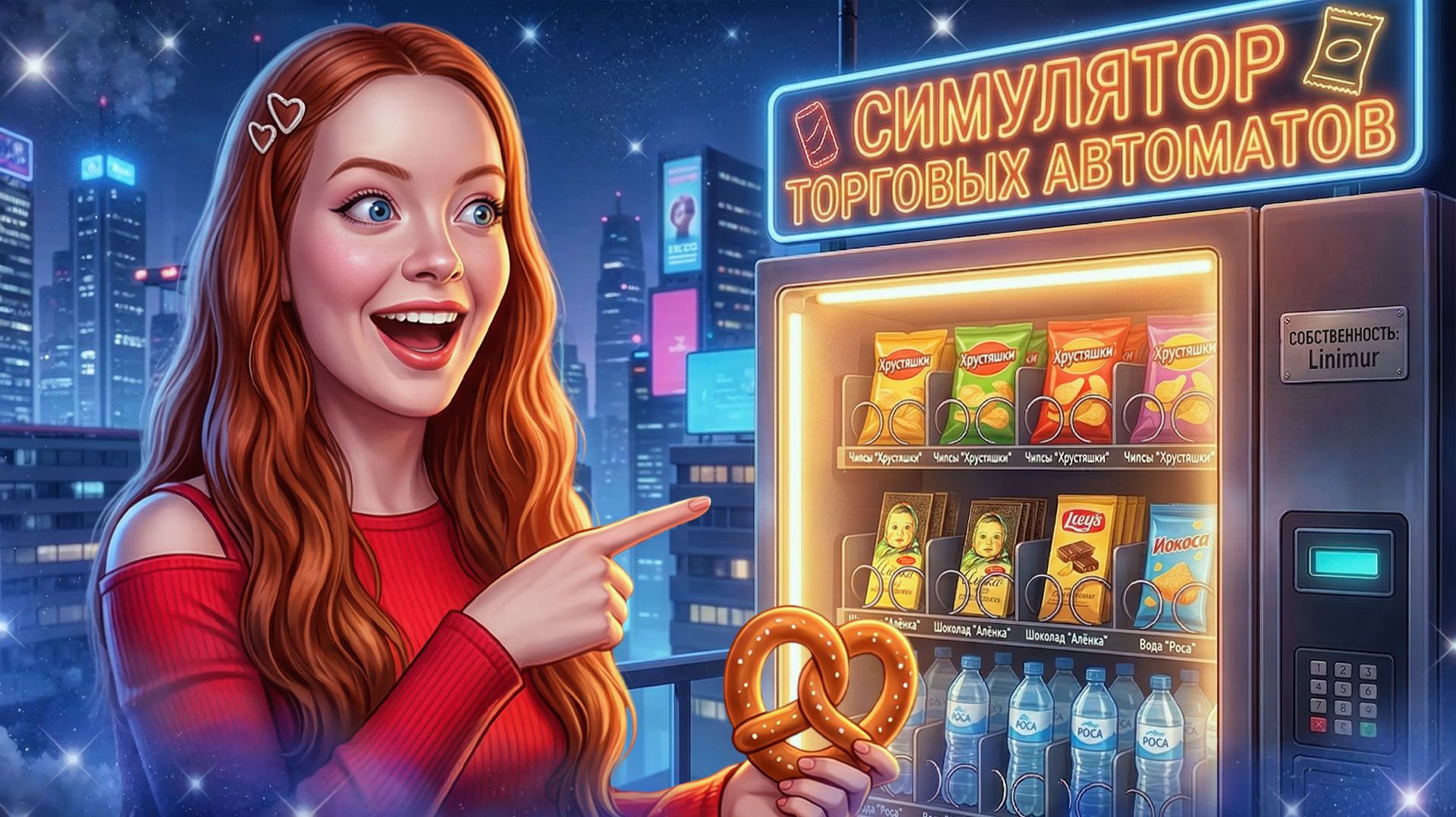 БИЗНЕС НА ГАЗИРОВКЕ И СНЕКАХ🥤🥨 ► Симулятор торговых автоматов