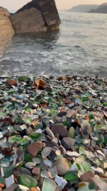 Стеклянный пляж во Владивостоке 🏞