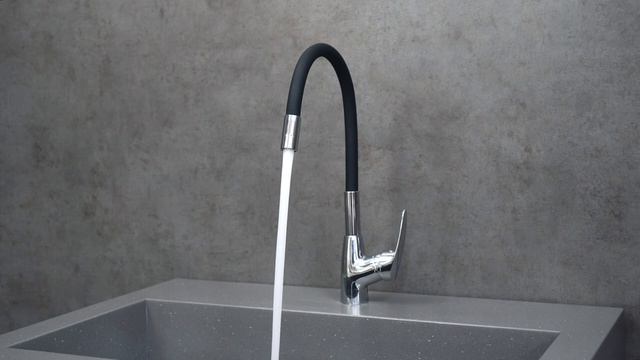 Смеситель для кухни Lemark Linara LM0415C-Black