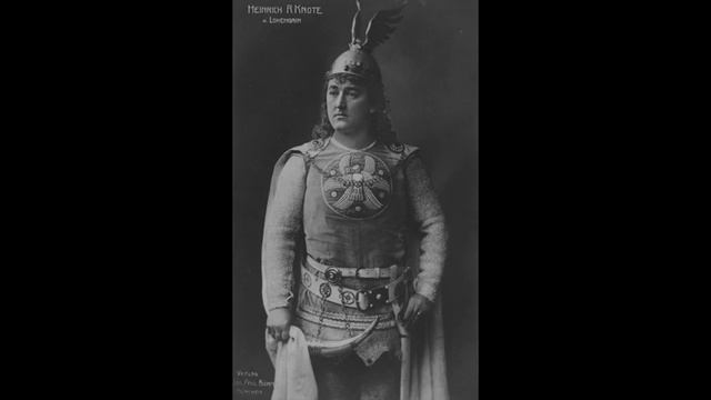 Генрих Кноте - тенор   записи 1906- 1930
