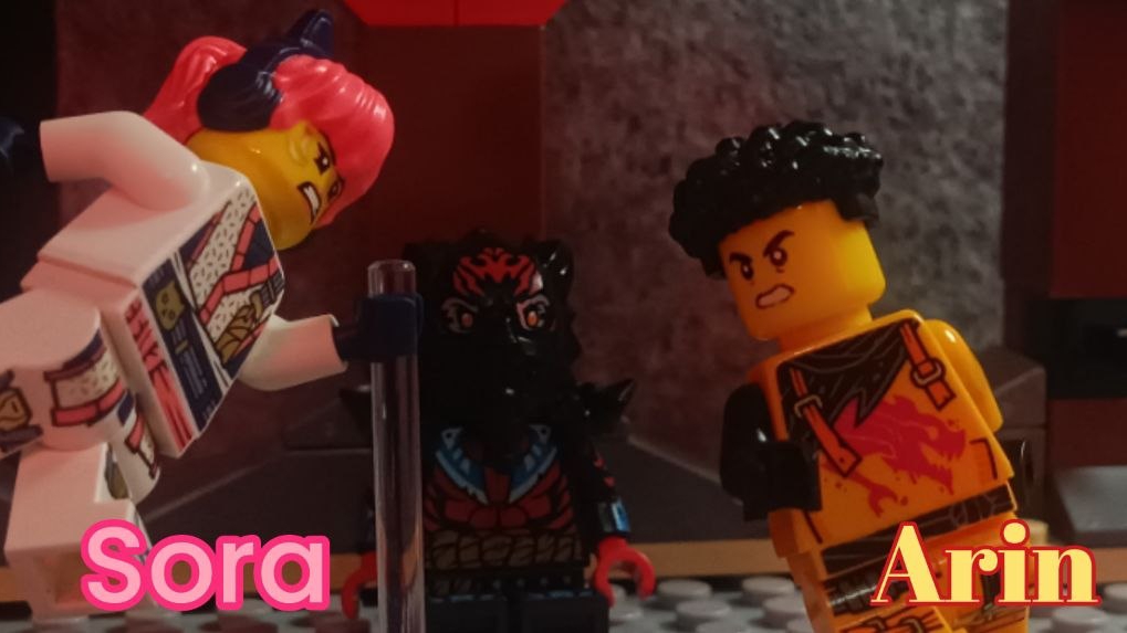 🐉Ninjago Dragon rising🐉 Сора против Арина анимация.