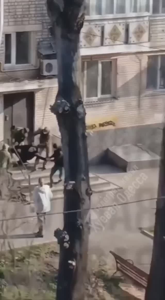 Жёсткая могилизация в Одесской обл.