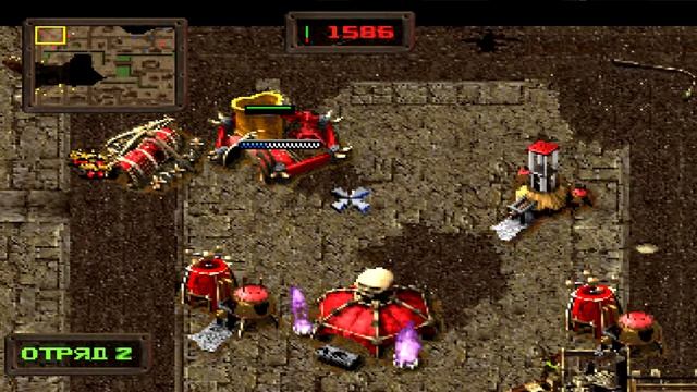 KKnD Krossfire PS1 Прохождение без комментариев - Evolved (Мутанты) - Миссия 10