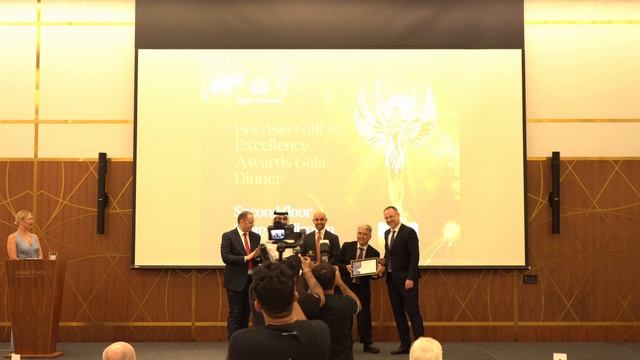 EurAsia Gulf 1st Excellence Awards Gala Dinner – Highlights of a Night to Remember!
