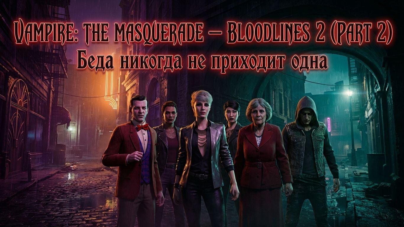 Vampire: The Masquerade — Bloodlines 2 (2 часть)