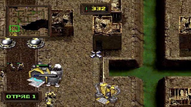 KKnD Krossfire PS1 Прохождение без комментариев - Series 9 (Роботы) - Миссия 10