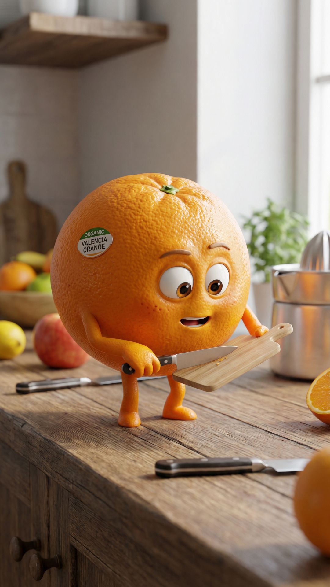 Я апельсин. И я заставлю себя уважать