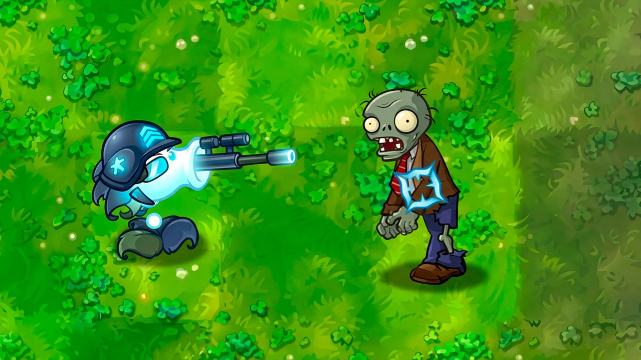 PvZ Fusion 3.6 В Обновлении Появилось Новое Растение: Пространственно Временной Снайпер !