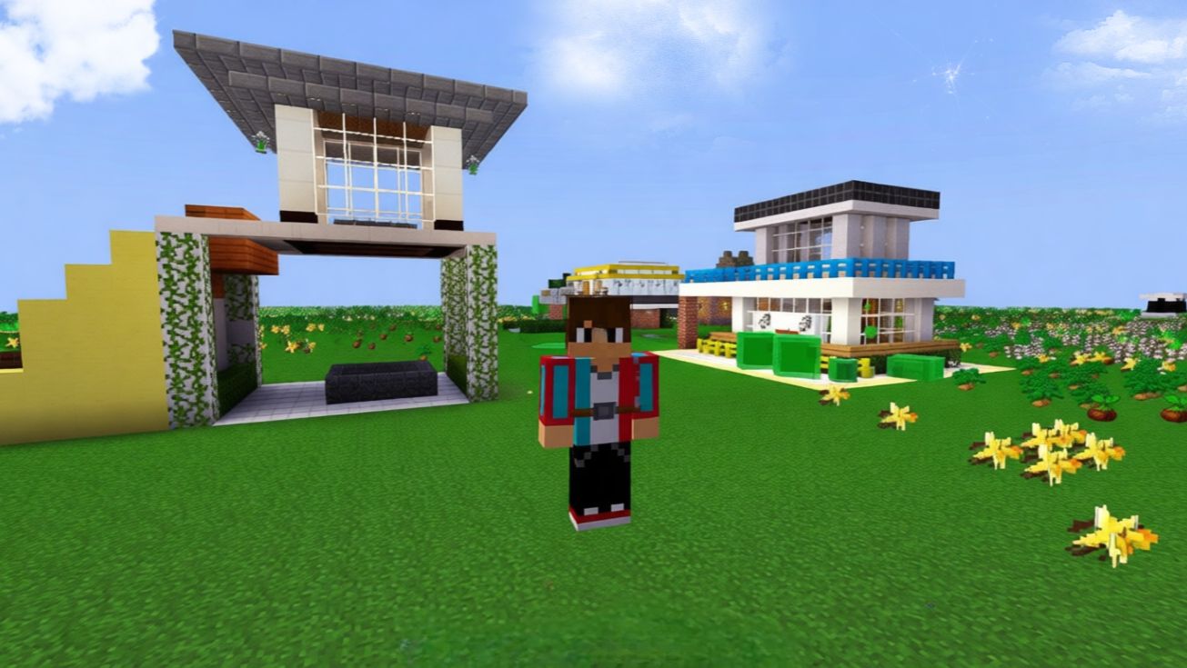 стройка деревня N13 майнкрафт Minecraft!