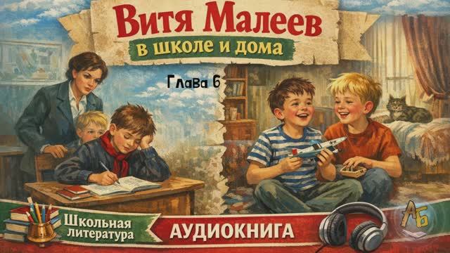 Николай Носов — Витя Малеев в школе и дома. Аудиокнига. Глава 6