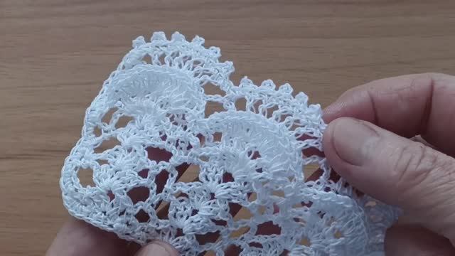 Ажурный воротничок крючком.ч.2