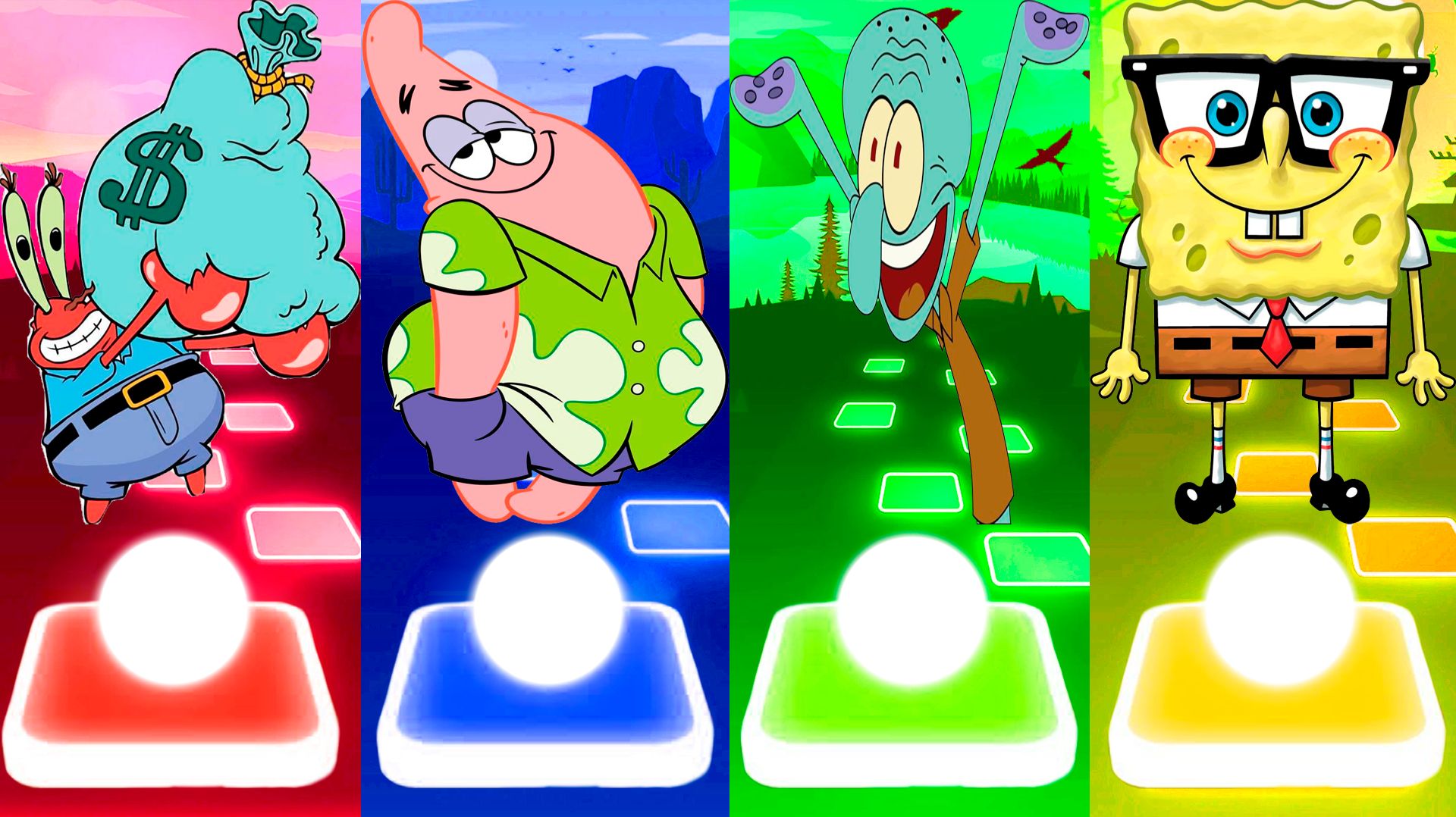 Coffin Dance Губка Боб ⭐️ Tiles Hop №51 - Мультик про Губку Боба МУЛЬТФИЛЬМЫ Спанч Боб