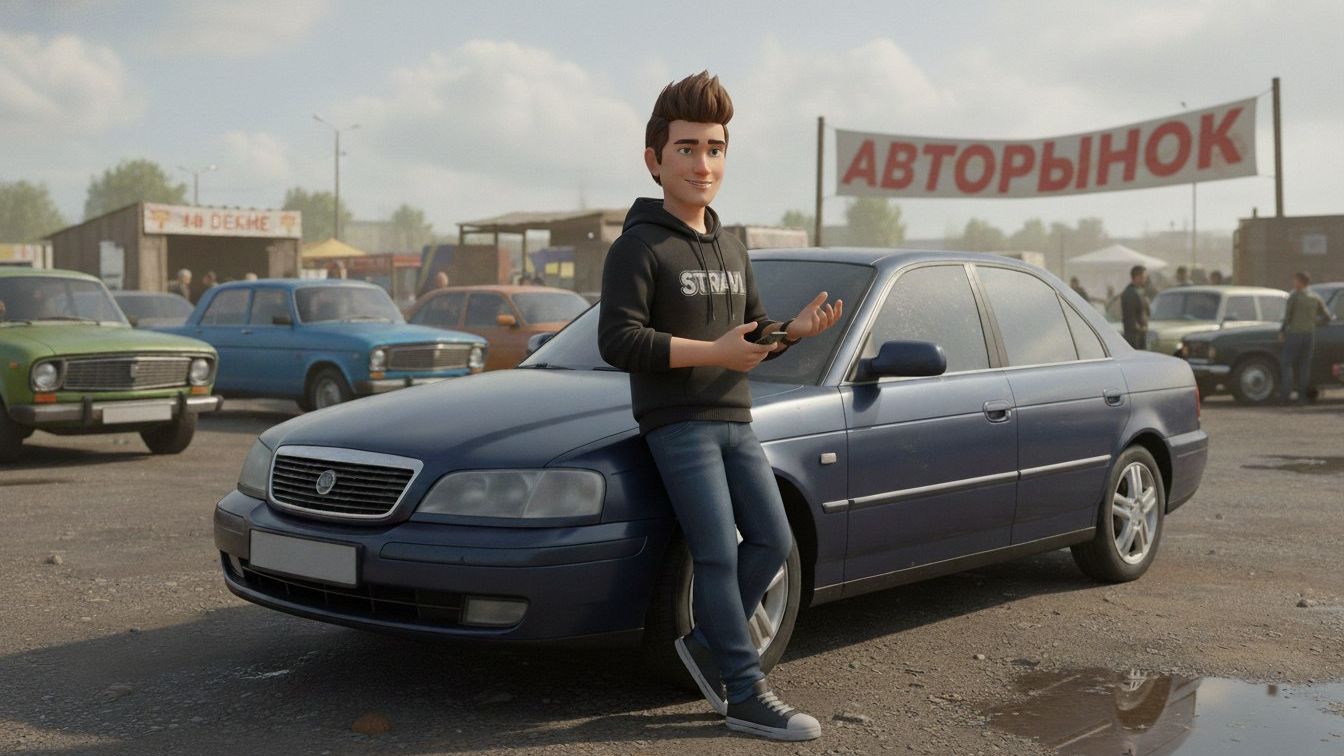 100 дней перекупаю машины в "Car For Sale Simulator 2023" (ч1)