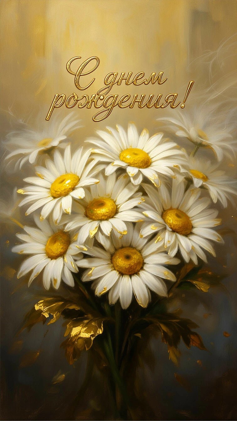 С ДНЁМ РОЖДЕНИЯ! ПОЗДРАВИТЕЛЬНАЯ ОТКРЫТКА.