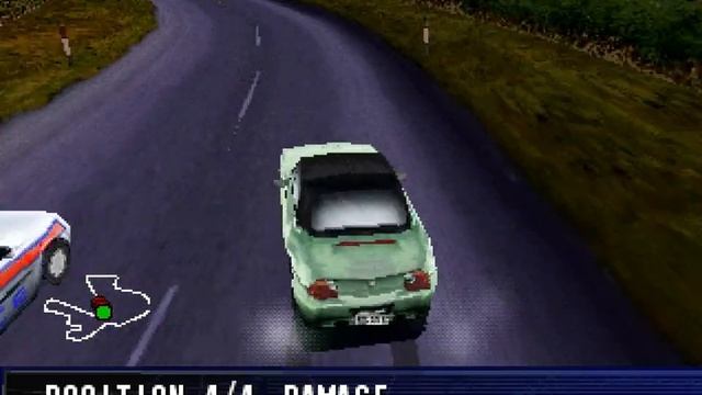 London Racer PS1 Трасса 5  Country Route to London