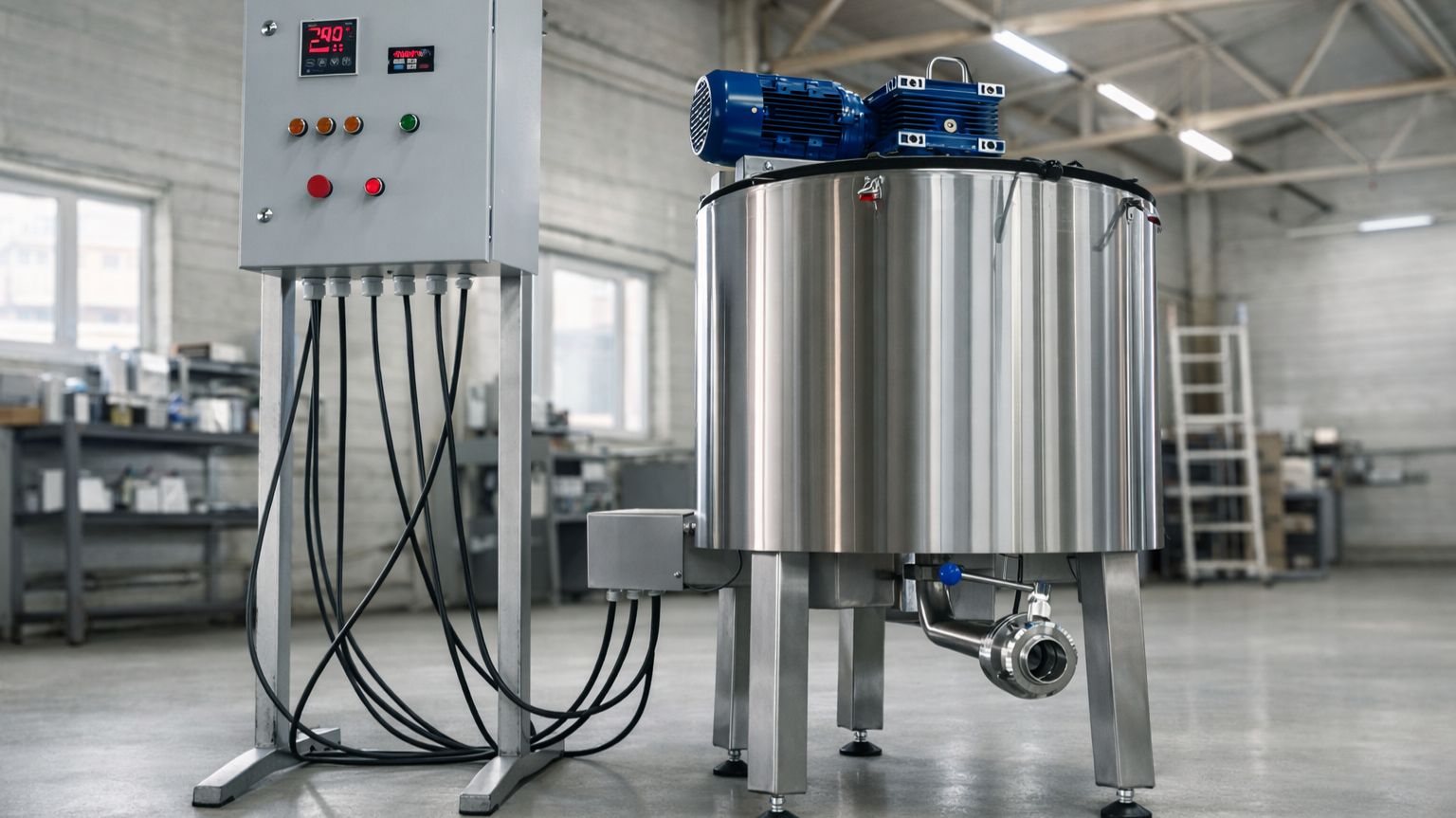 Сироповарочный котёл СК-100 15кВт - Видео