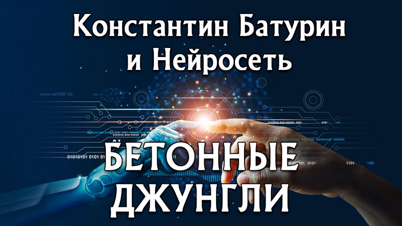 Премьера песни 2026. БЕТОННЫЕ ДЖУНГЛИ - Константин Батурин и Нейросеть
