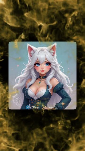 Девушка-кошка.