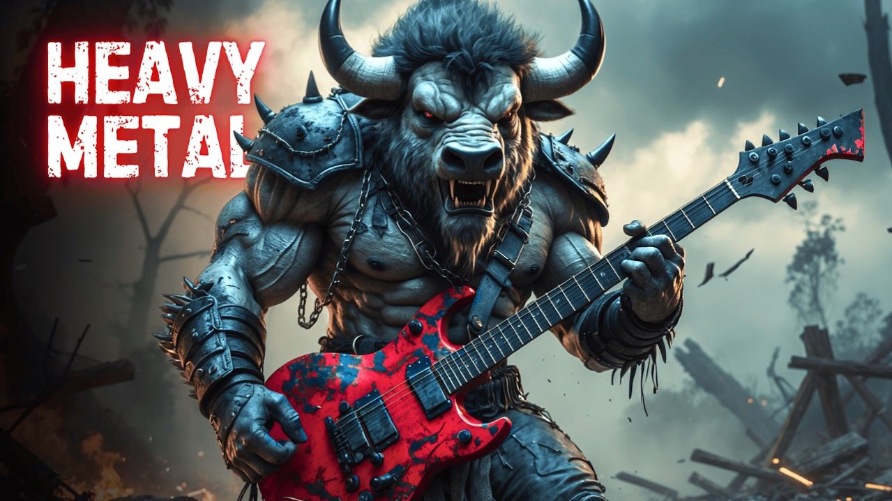 This Is What True HEAVY METAL Sounds Like in 2026 🔥 Demonic Bison Metal