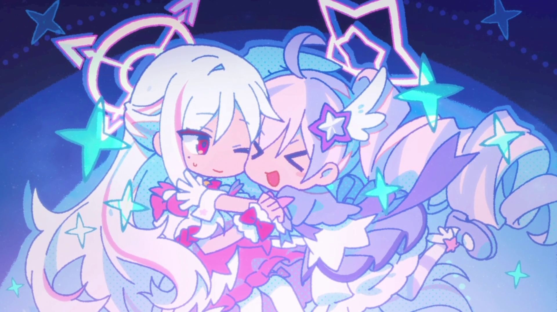 Magical Girl Heavy Caliber | Blue Archive | Прохождение сюжета | Без комментариев