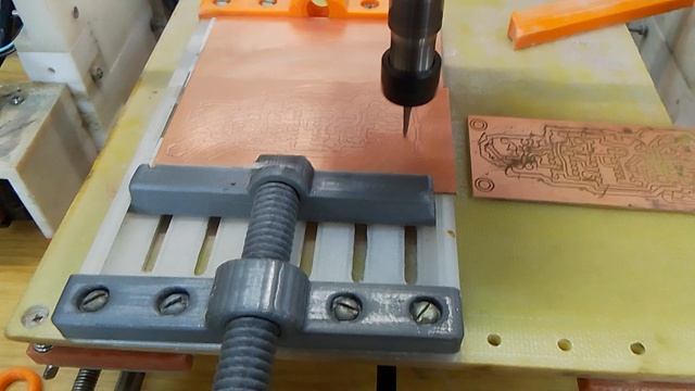 Подготовка платы драйвера шагового двигателя Ш2_65 попытка2