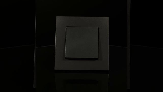 Рамка Werkel Slab бронза матовый W0012963 + выключатель Werkel графит матовый W1110064