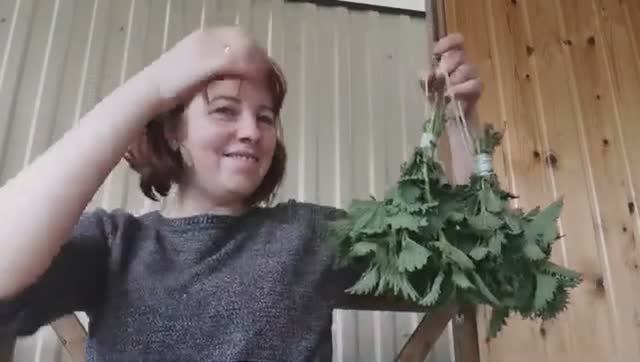 Огород веники из крапивы Строим пруд 06 мая 2023 г