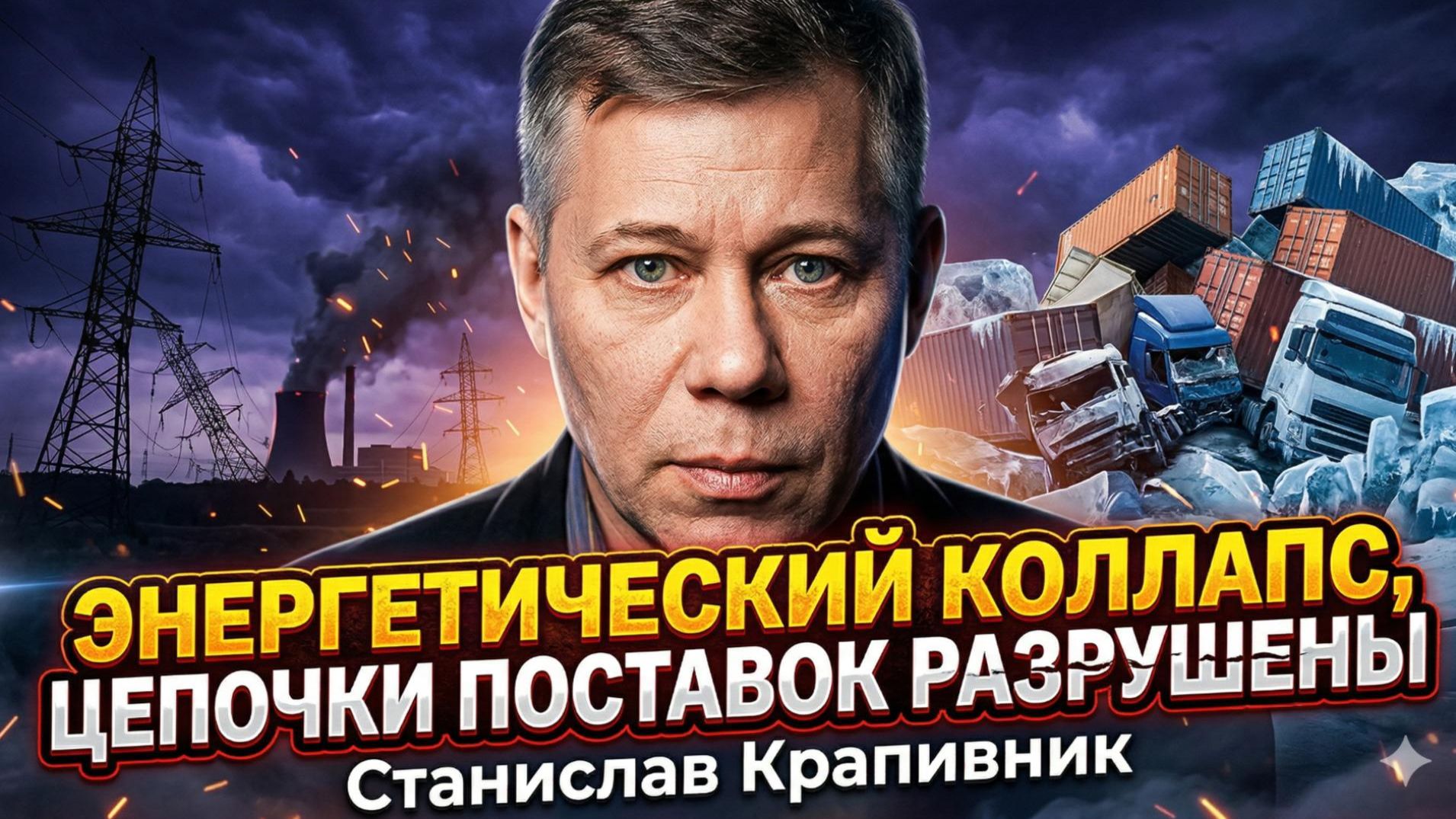 🔥 Станислав Крапивник | Мир на грани тотального энергокризиса - когда рухнет всё?