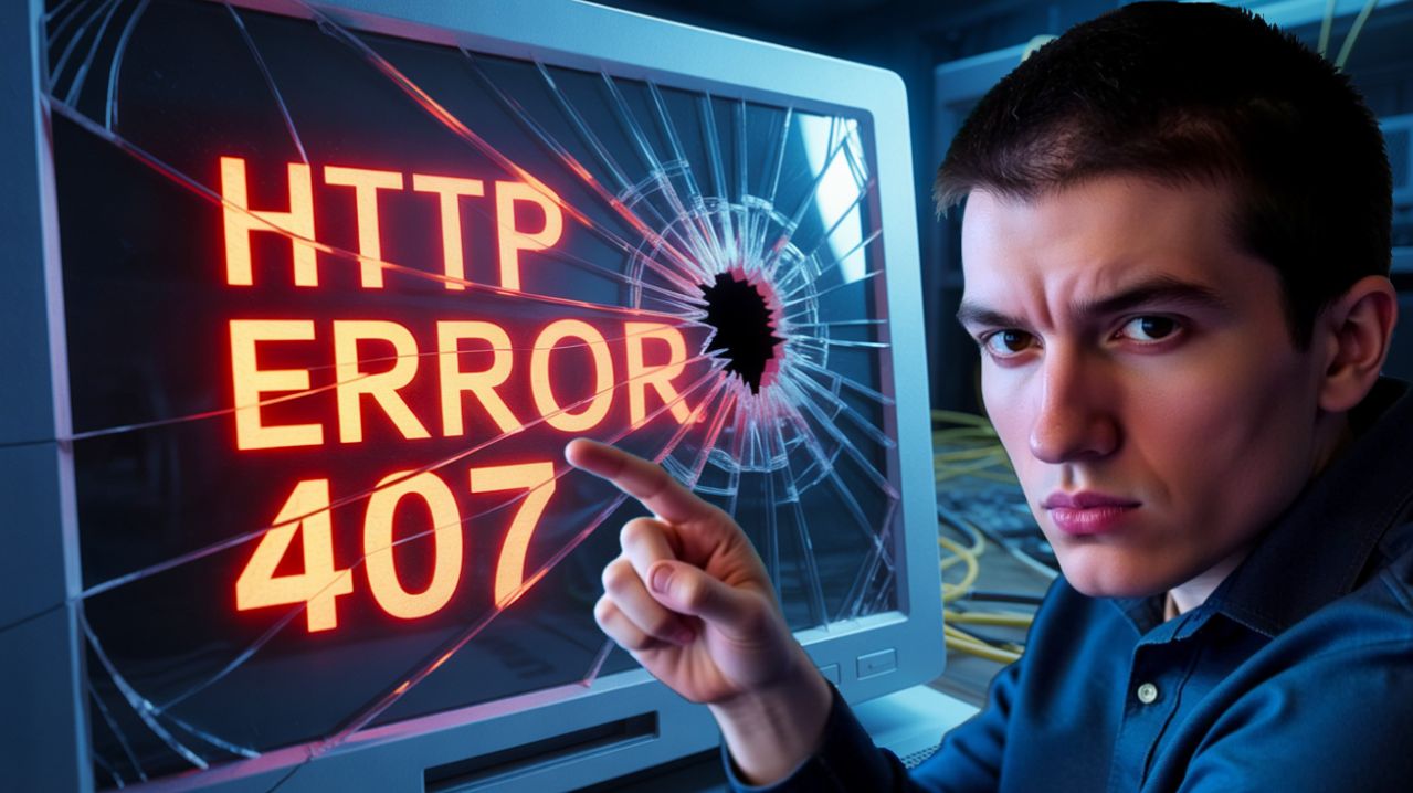 HTTP ERROR 407 - "Если проблема не исчезнет, свяжитесь с владельцем сайта." | Как исправить ошибку