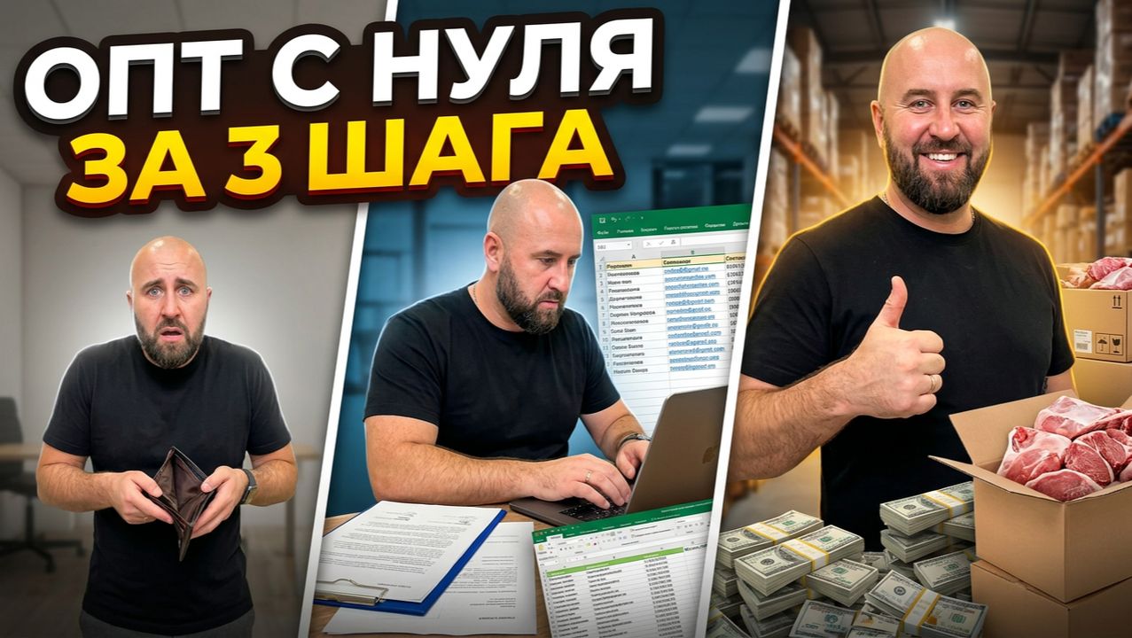 Оптовый бизнес 2026|Агентская схема и Оптовый дропшиппинг. Хронология старта