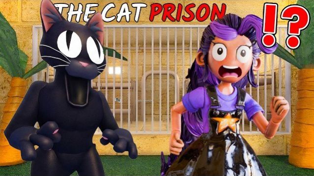 ЛИЛИ ЛАВБРЕЙДЗ ИГРАЕТ И УБЕГАЕТ ОТ КОТА ИЗ 99 НОЧЕЙ В ЛЕСУ (POPPY PLAYTIME LILY) ИГРА РЕАКЦИЯ