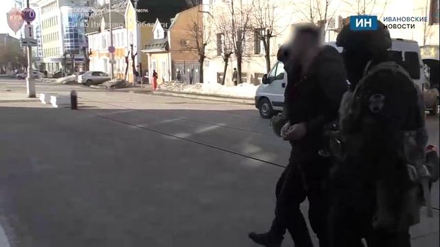 Появились кадры задержания предполагаемого террориста из Ивановской области