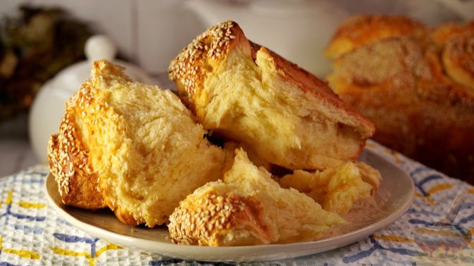 МИНДАЛЬНЫЕ БУЛОЧКИ С ЦЕДРОЙ