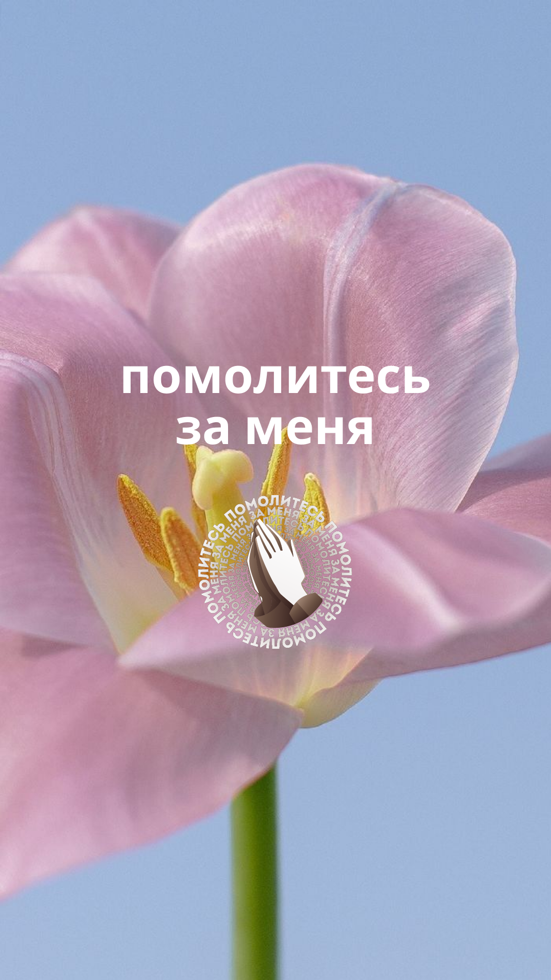 Помолитесь за меня!