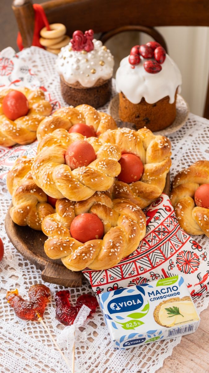 Пасхальные булочки