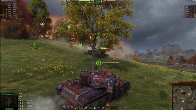 МИР ТАНКОВ НАТИСК VANDAL ПОД МУЗОН