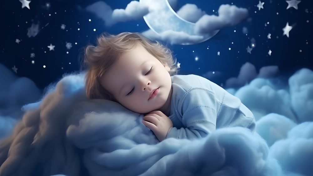 Музыка для сна малыша Котик на облаке