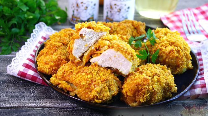 КУРИНЫЕ НАГГЕТСЫ В ДУХОВКЕ