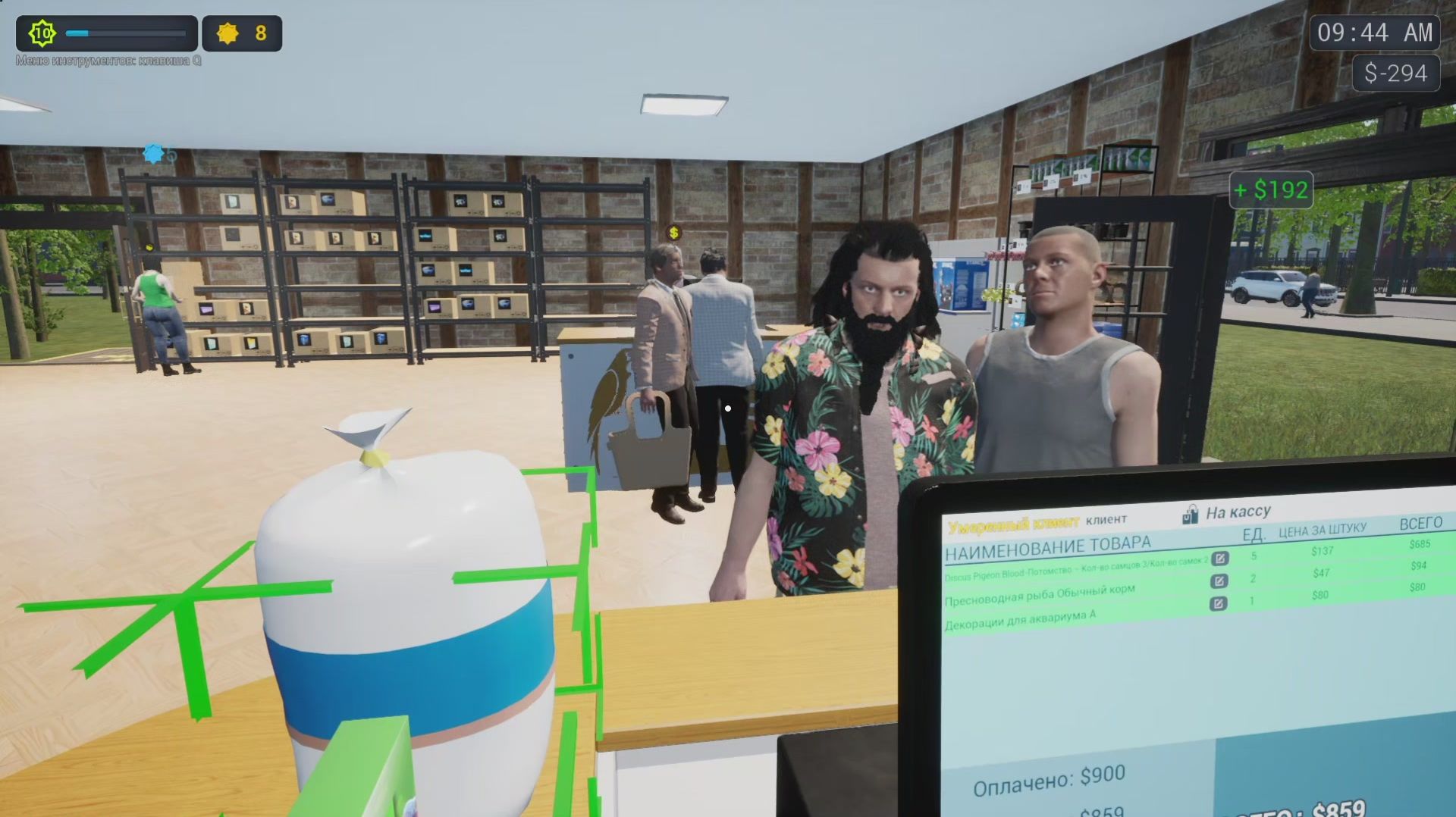 Новые полки. Exotica2. Pet Shop Simulator#6