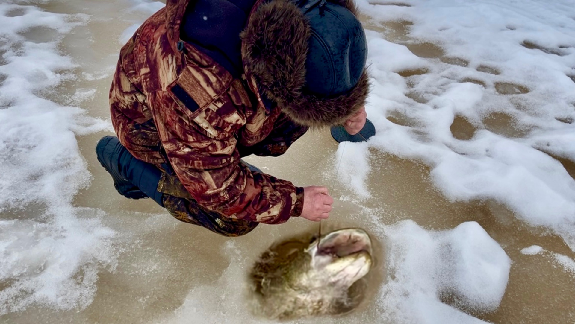 Я его поймал! Охота на озерного монстра