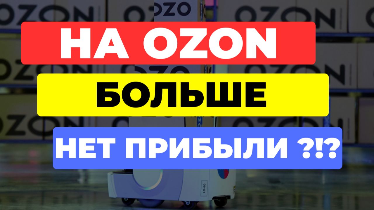 ЭПОХА СНИЖЕННОЙ ПРИБЫЛИ НА ОЗОН