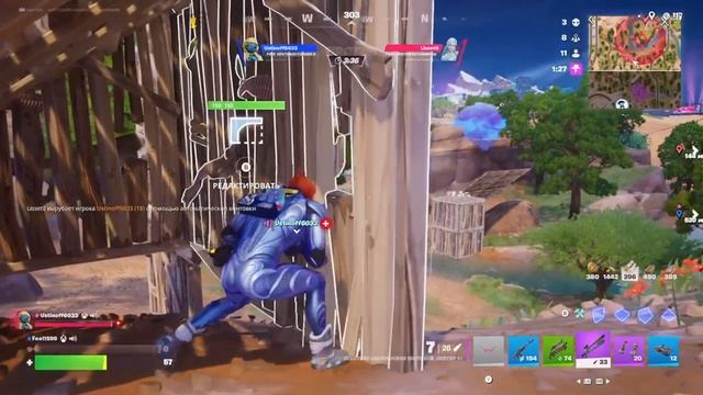 FORTNITE. ГЛАВА 7 СЕЗОН 2. XBOX SERIES S. ПАРНЫЕ СРАЖЕНИЯ #2. КОРОЛЕВСКАЯ ПОБЕДА.