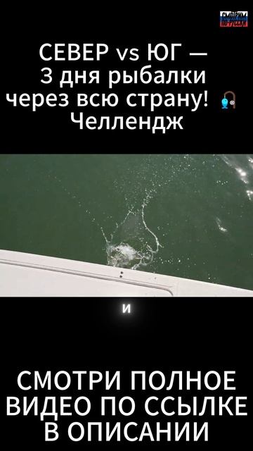 СЕВЕР vs ЮГ — 3 дня рыбалки через всю страну! 🎣 Челлендж ЧАСТЬ 12/17