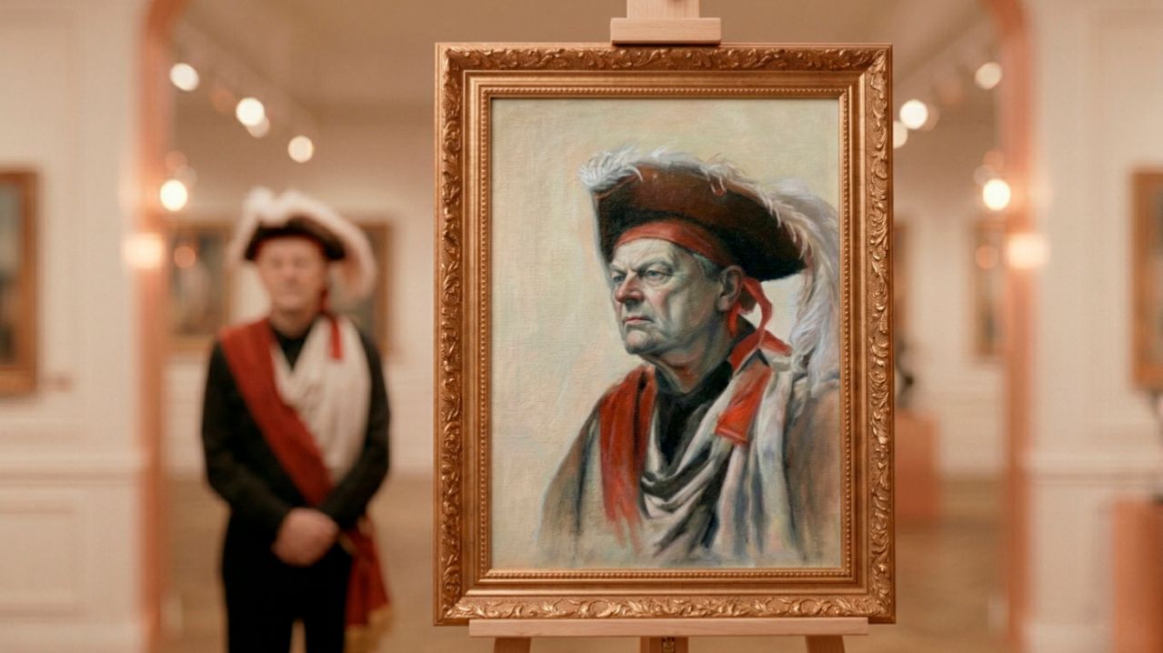 "Портрет натурщика в шляпе". Кузьмина Виктория Александровна. Фестиваль "Арт Премьер"