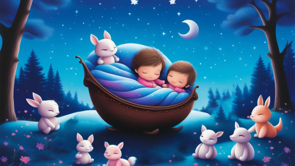 Колыбельные - Музыка для сна малыша с Лунным Котом